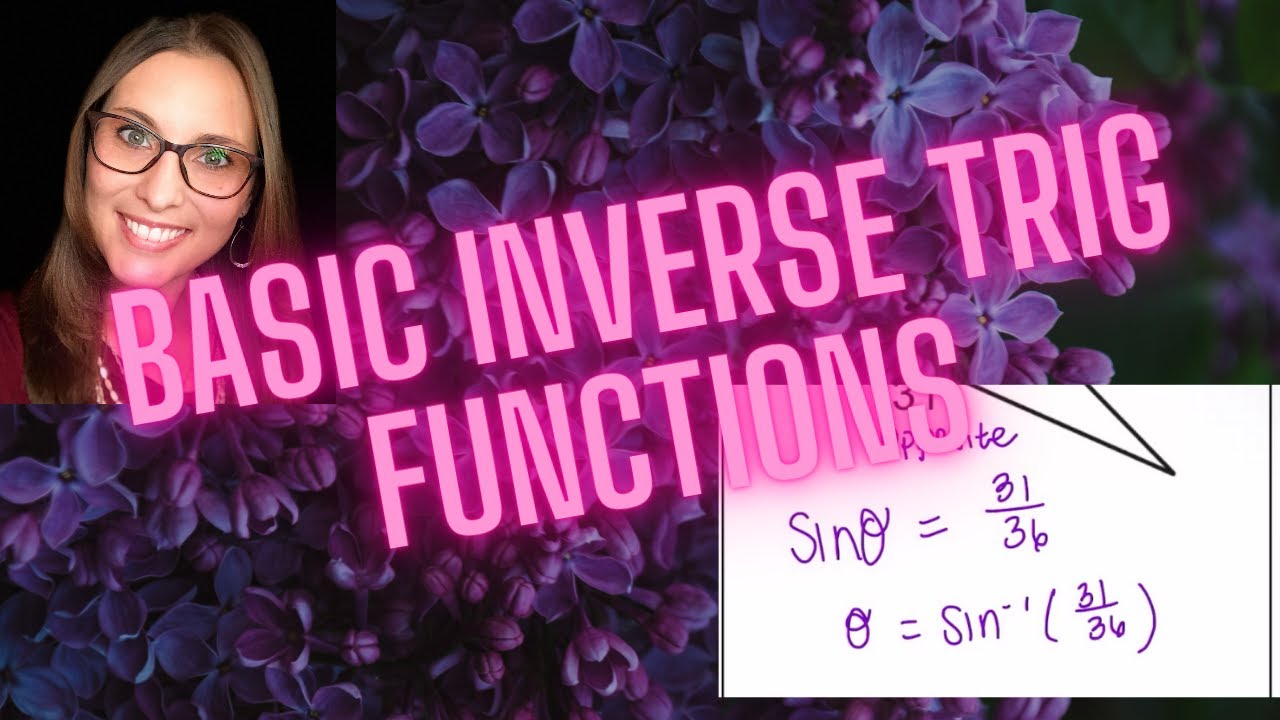 Basic Inverse Trig Functions YouTube Basic Inverse Trig Functions YouTube