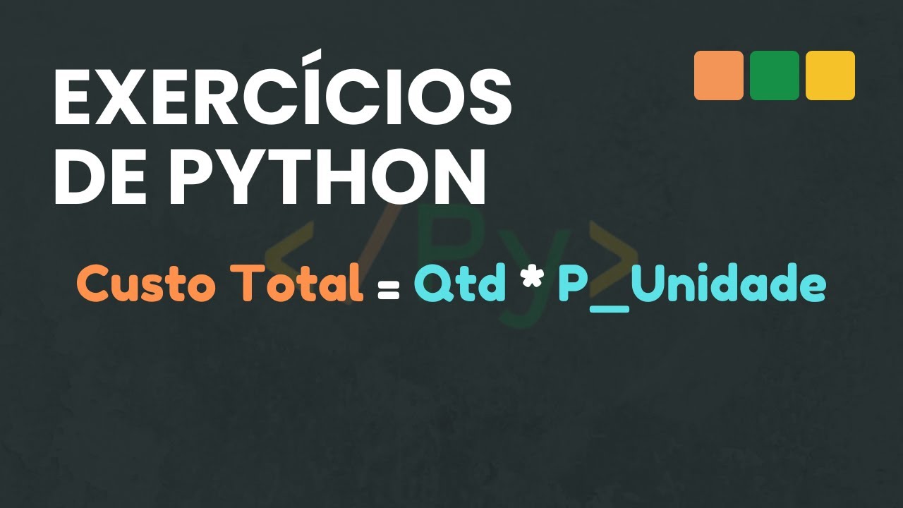 Exercícios de Python que Todo Iniciante PRECISA Fazer! #05 - YouTube