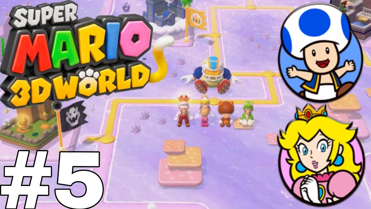 Lives are like candy! | Super Mario 3d world episode 5 - YouTube