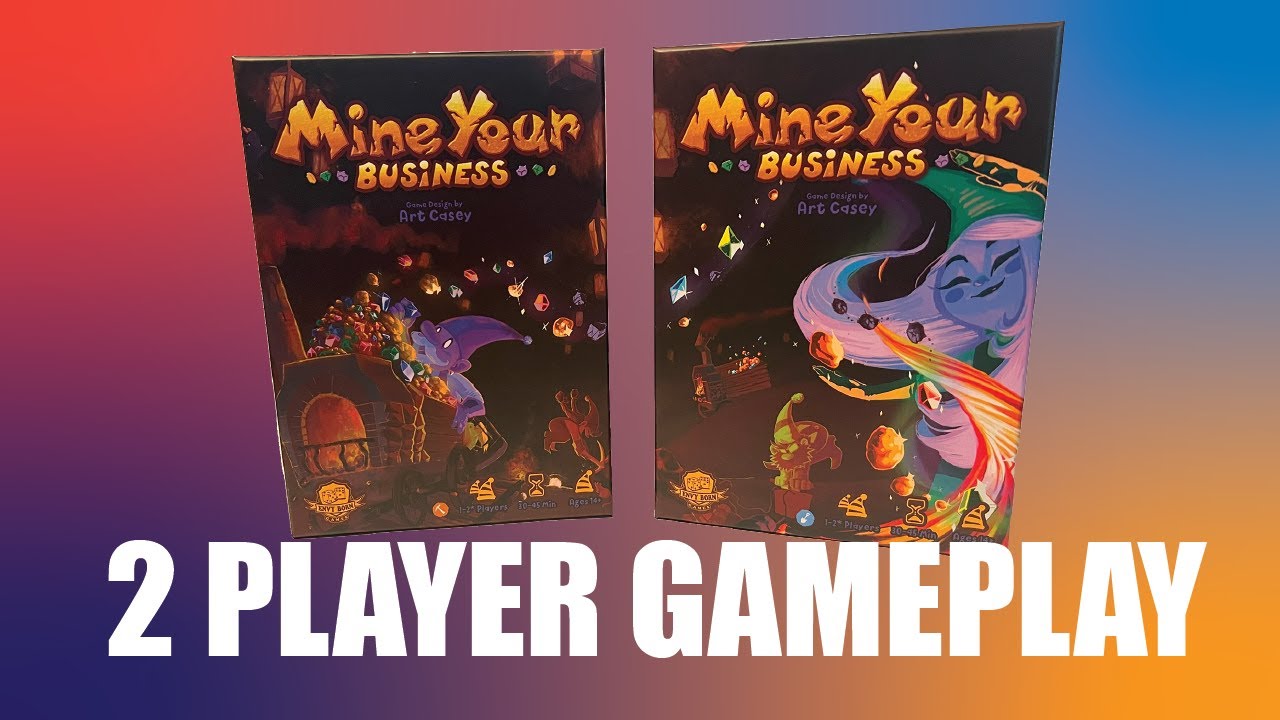 Mine Your Business - 2 Player Gameplay | Envy Born Games - YouTube