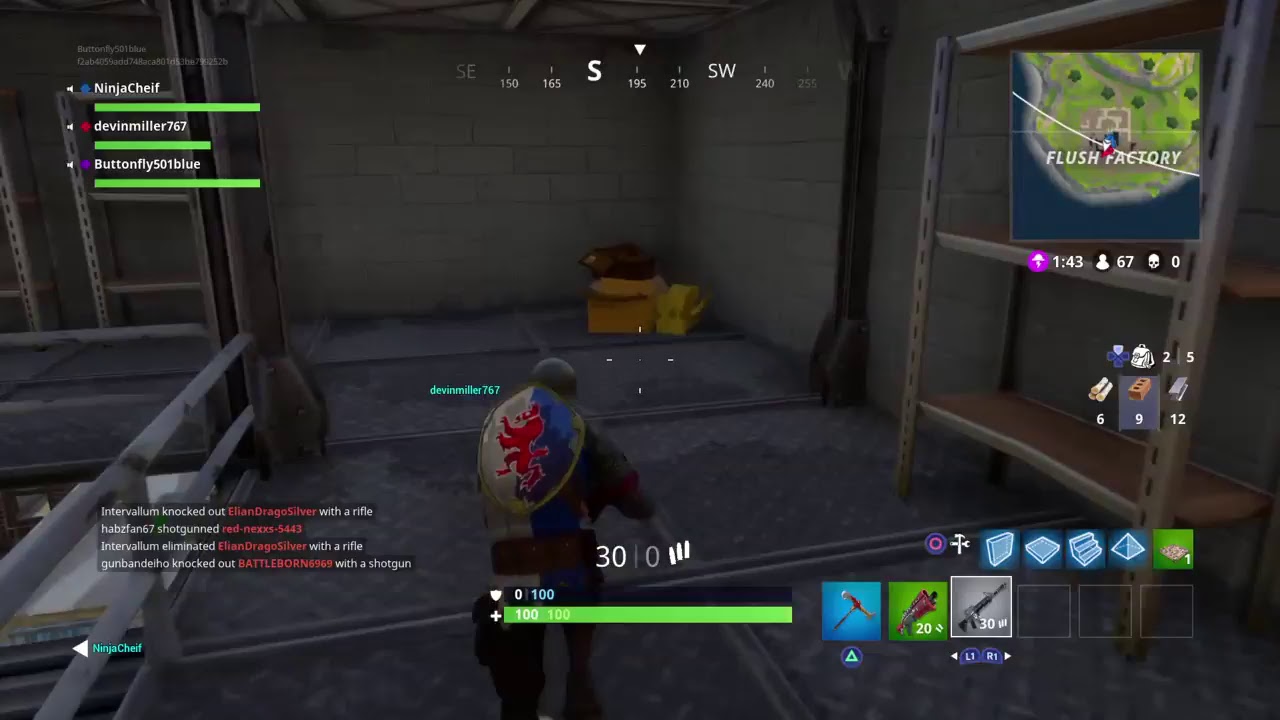 Fortnite battle royal with Patrick star - YouTube