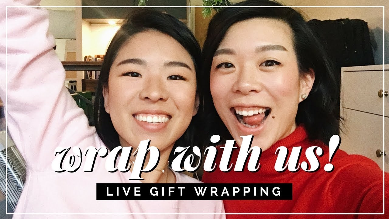 WITHWENDY LIVE: Wrap gifts with us! - YouTube