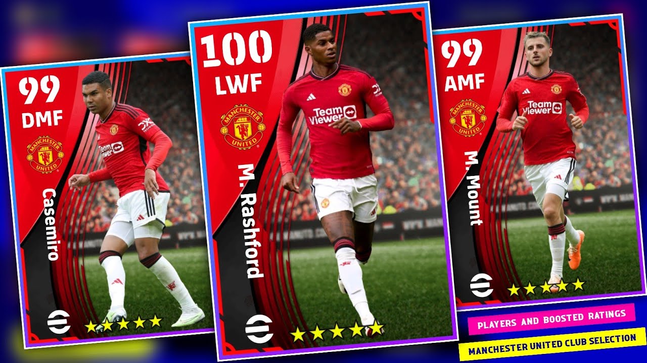 Upcoming Monday Manchester United Club Selection In eFootball 2023 ...