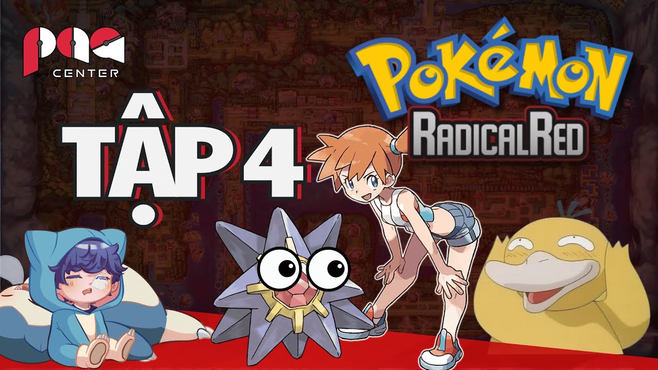 Pokemon Radical Red | Đêm nay "ướt ash" cùng Misty tại gym Nước tập 4 ...