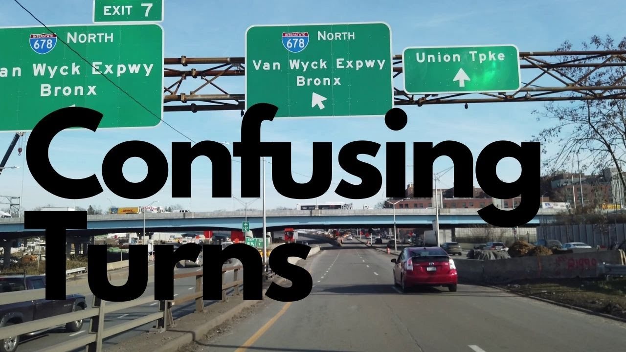 Drive NYC: from Flushing to Jamaica Estates via Van Wyck Expressway I ...