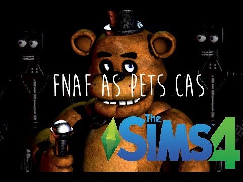 FNAF Crew as Pets | The Sims 4 CAS | #1 - YouTube