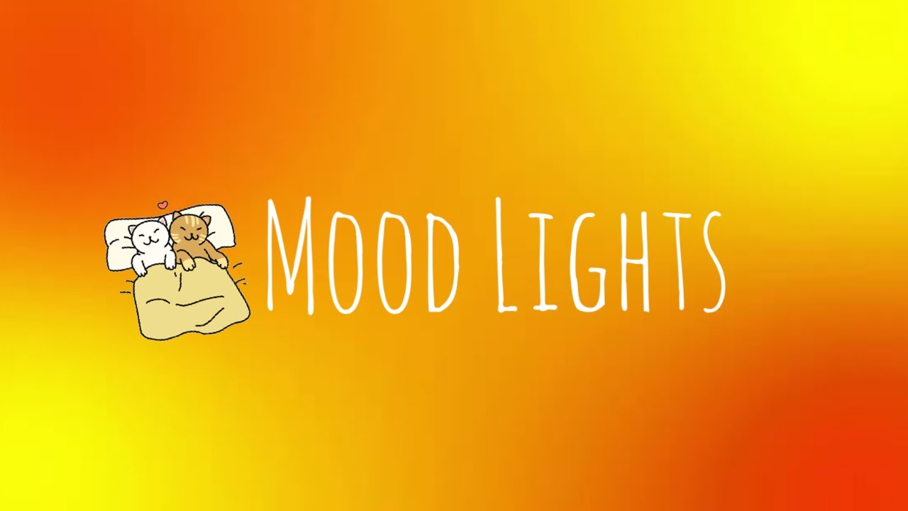 4K Mood Lights LED for Bedroom 9 Hours | Gradient Mood Lights - YouTube