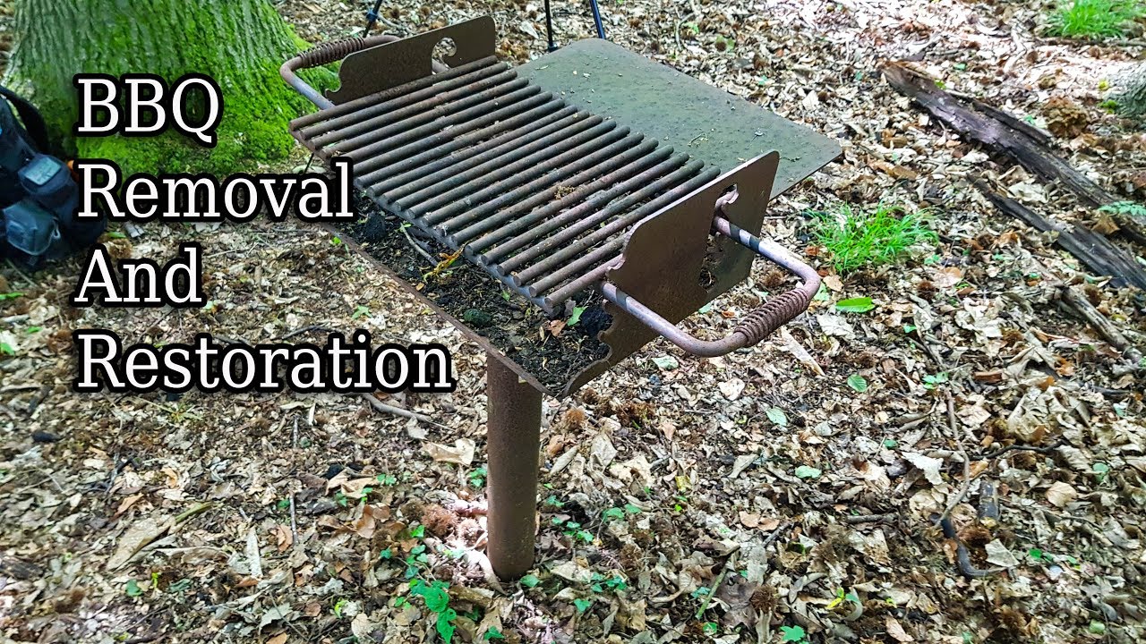 BBQ Site: Removal and Restoration - YouTube