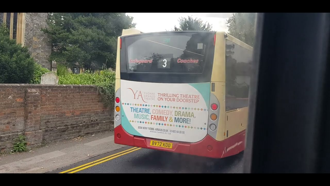 Here is the new Safeguard bus on the number 3 in Guildford Sunday 10 ...