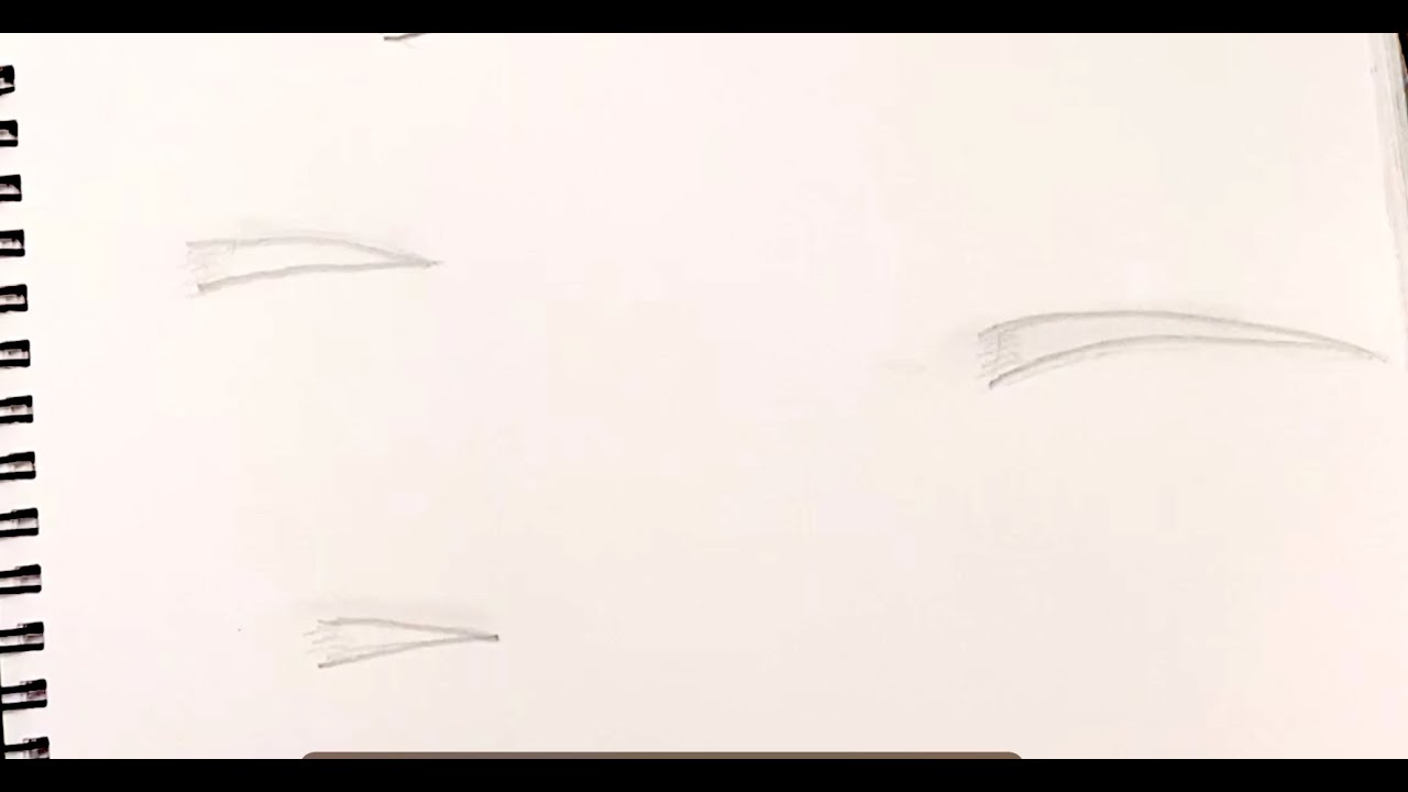 How to draw Basic Eyebrows using Graphite by a 13 year old - YouTube