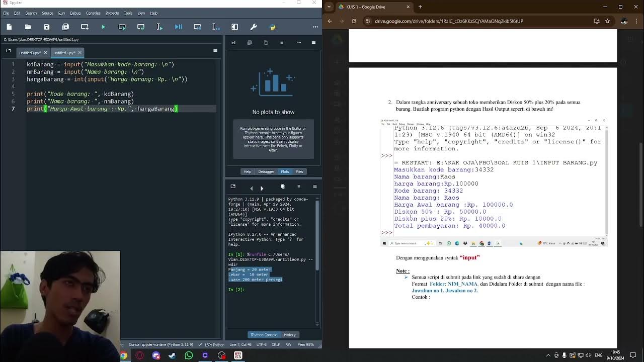 Quiz python 1 - YouTube