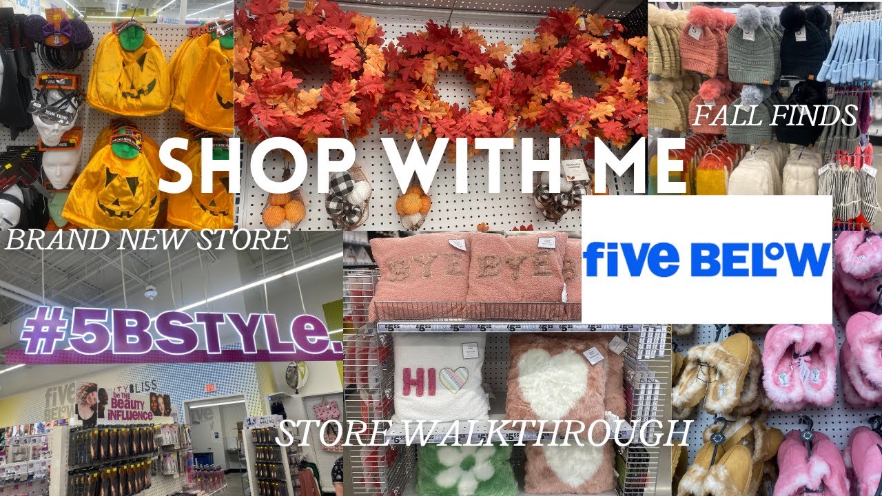 Grand Opening: Fall & Halloween Decor Shopping at Five Below Store!🍁🎃🛍 ...