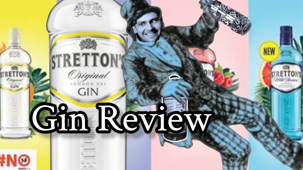 Stretton's London dry Gin Review - YouTube