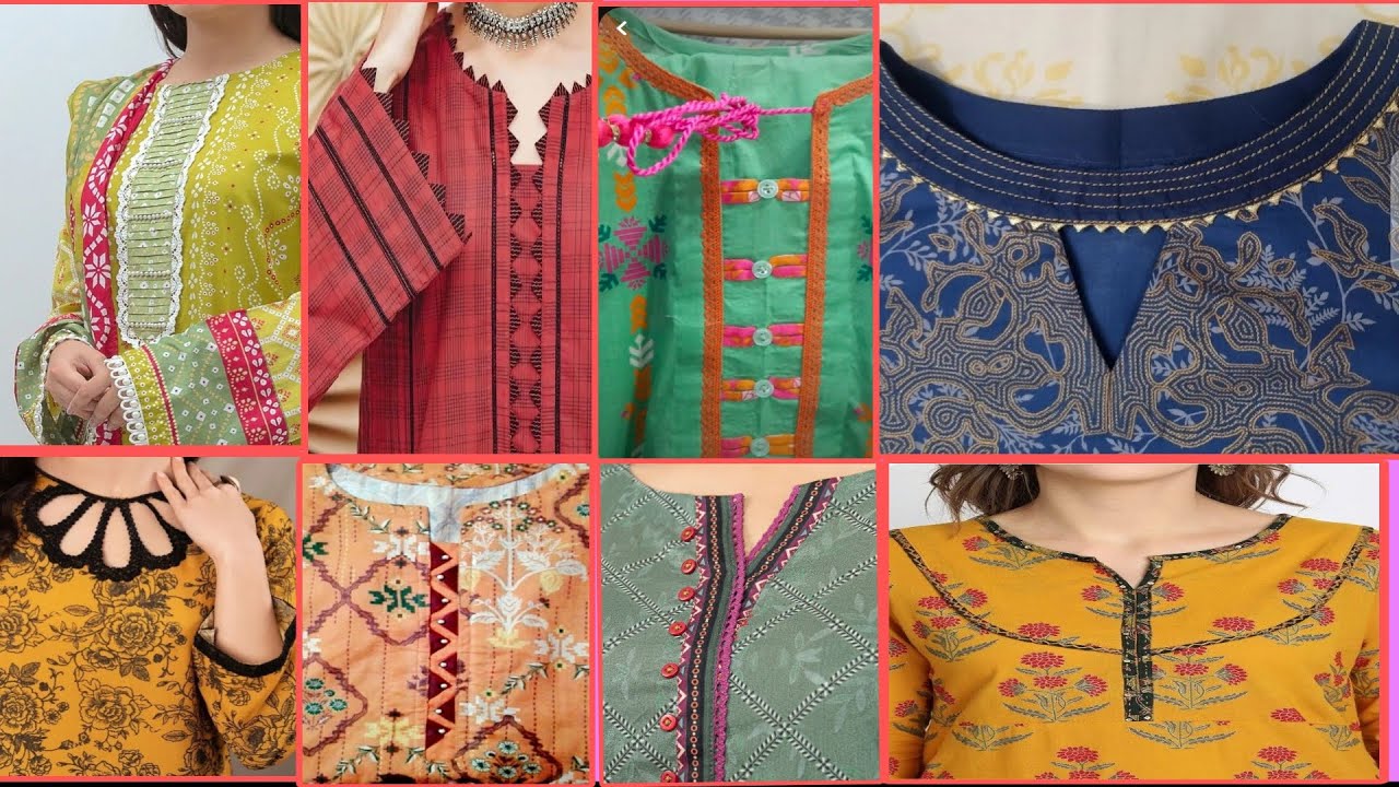 100+ Unique beautiful Neck Design stylish and gorgeous Neck Design ...