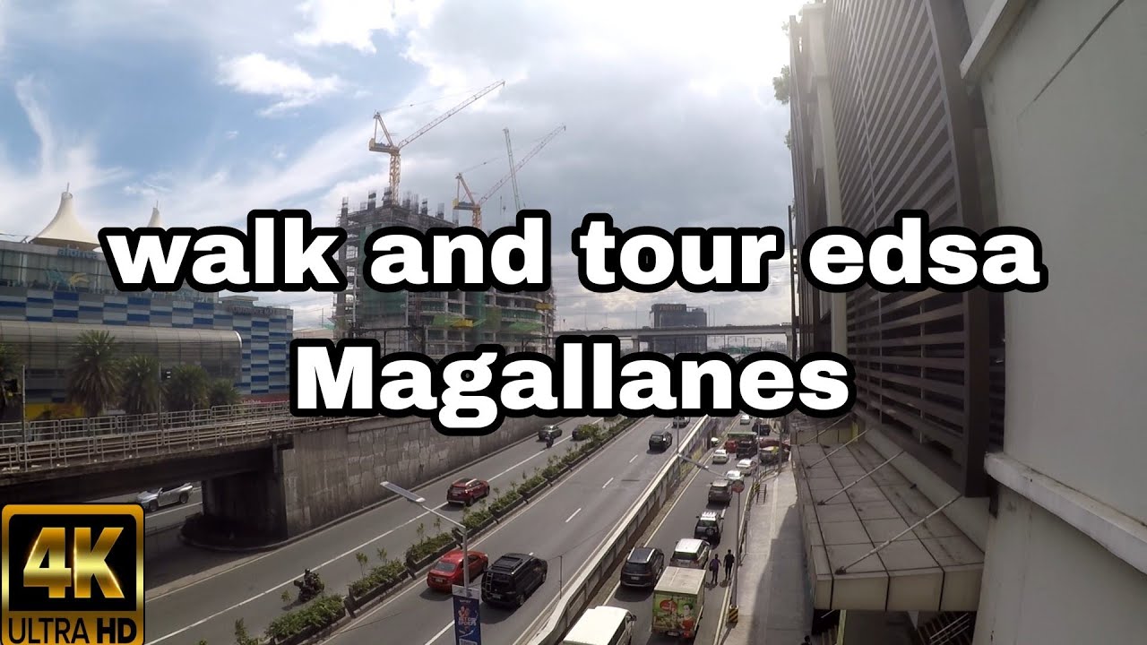 walk and tour edsa Magallanes Philippines+real life scene's|walking in ...