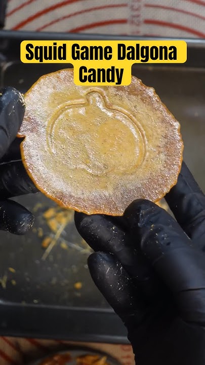 I tried making Dalgona from Squid Game #squidgame #dalgona #dalgonarecipe #easyrecipe # ...