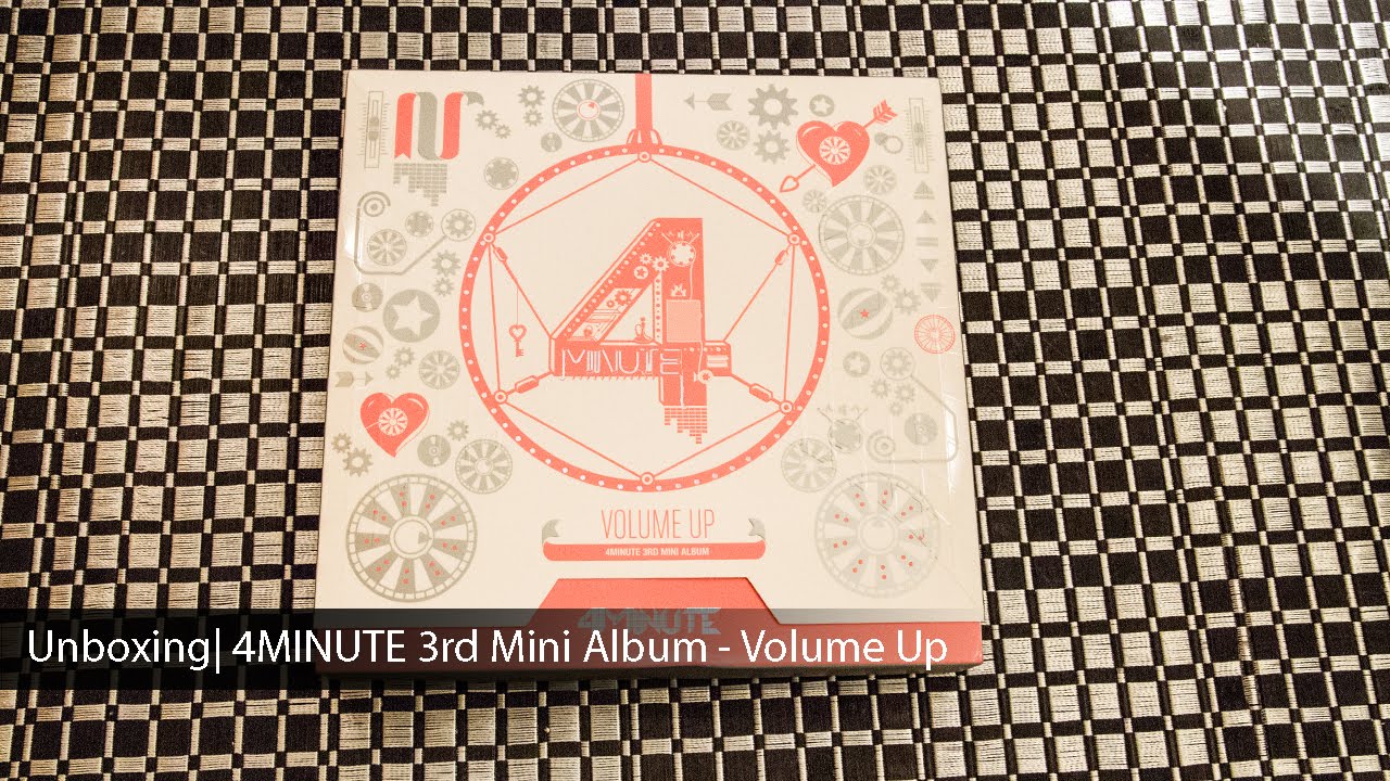4minute Volume Up Album Cover