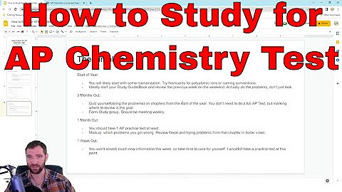 AP Chemistry Study Guide( Licensed Chemistry Teacher) - YouTube