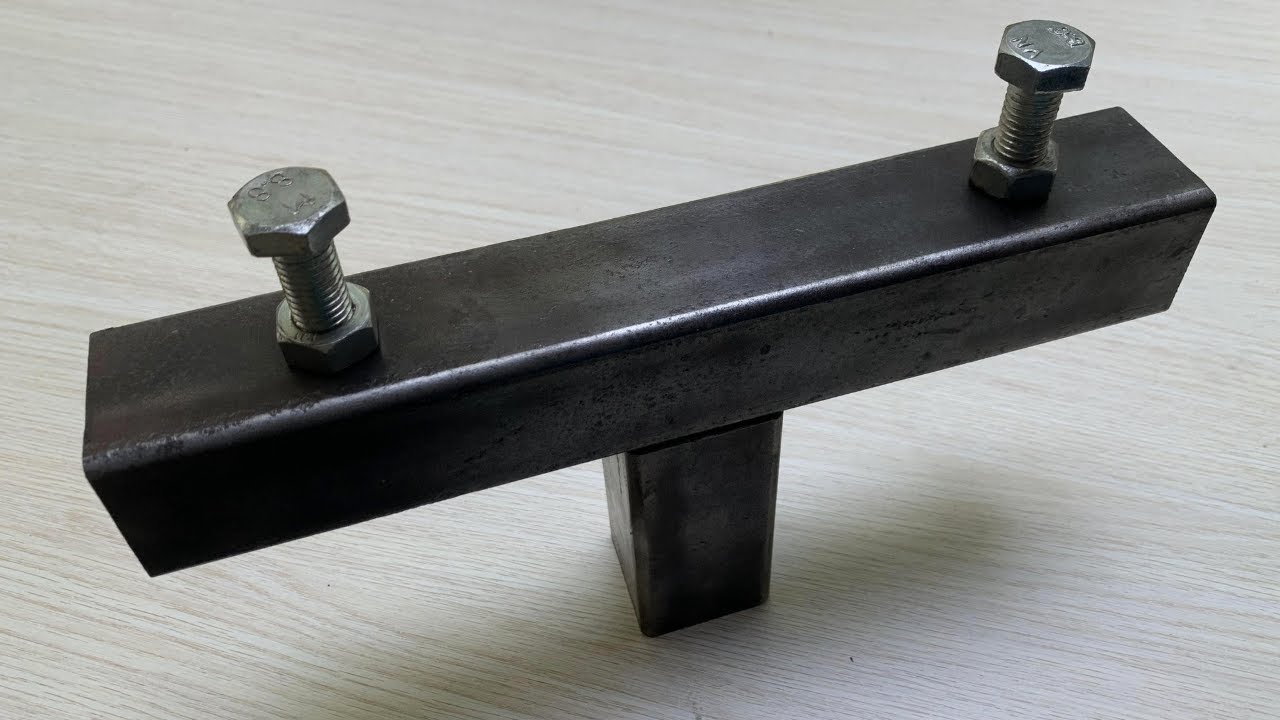 Simple Yet Effective DIY Steel Clamp | A Tool Few People Know About ...