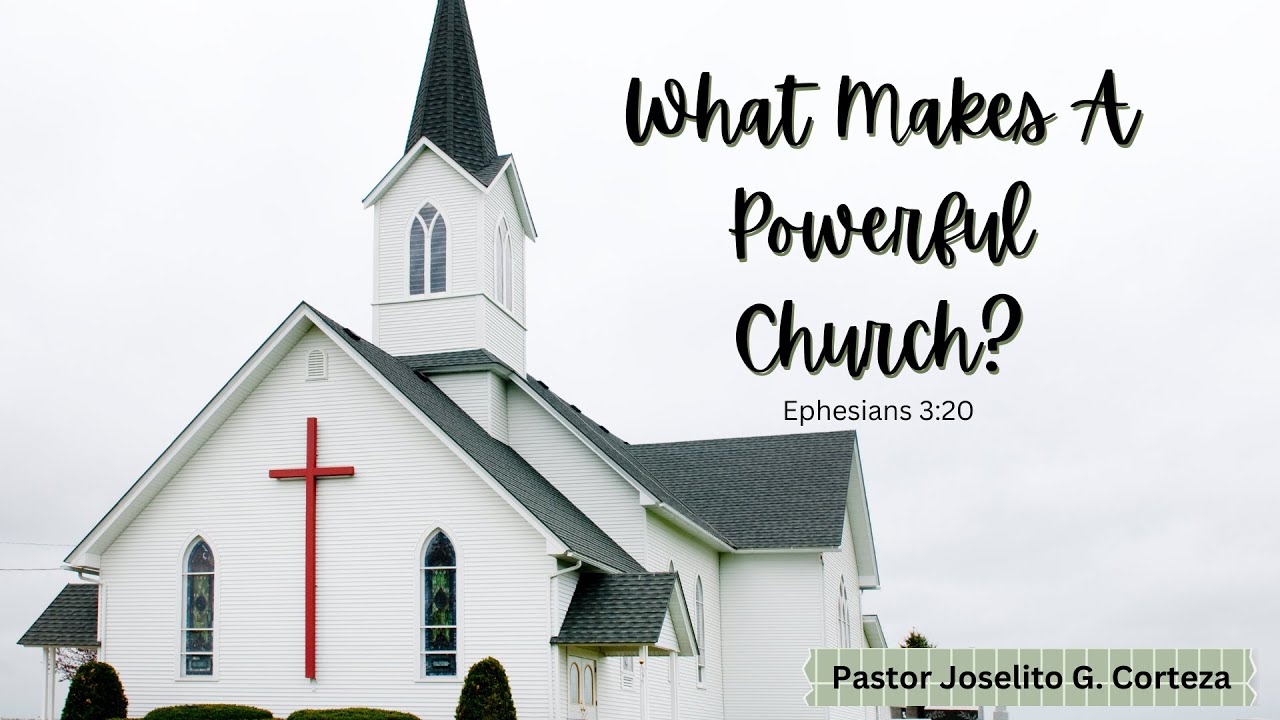 What makes a powerful church? | IDCC Sunday Cell Celebration | January ...