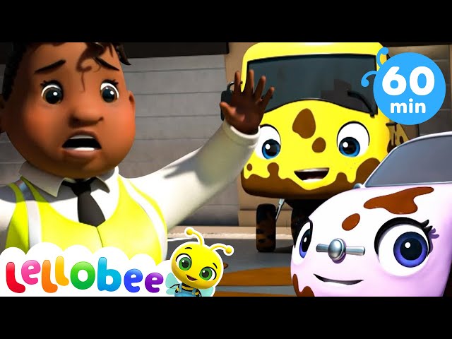 Muddy Buster - Carwash Song +More Nursery Rhymes & Kids Songs ABCs and ...
