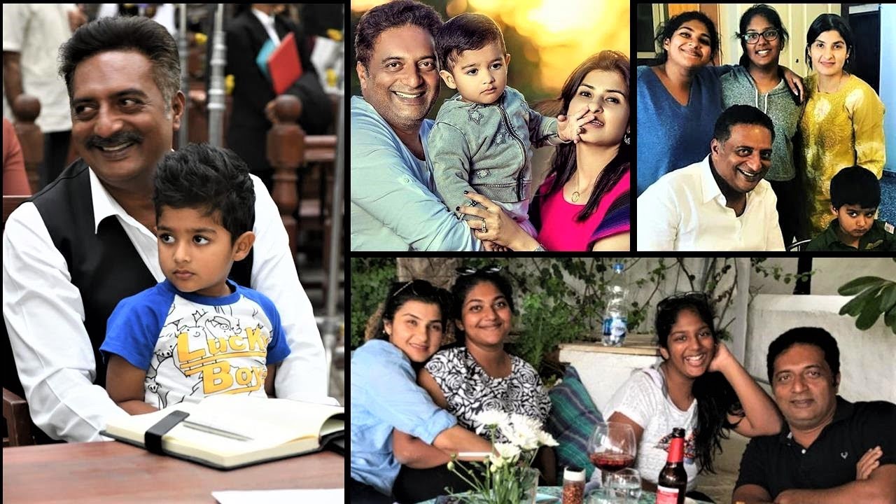 Actor Prakash raj Family Son and 2 Daughters pics !! | TamilCineChips ...