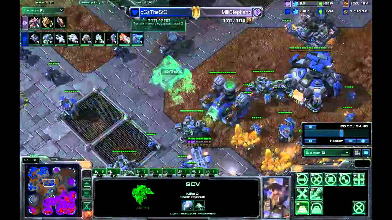 EP:1 TvZ-- Stc VS Stephano zoning and map control p4 - 1 / 2 - YouTube