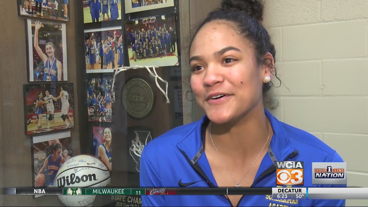 2019 WCIA 3 Girls' Basketball Player of the Year: Anaya Peoples - YouTube