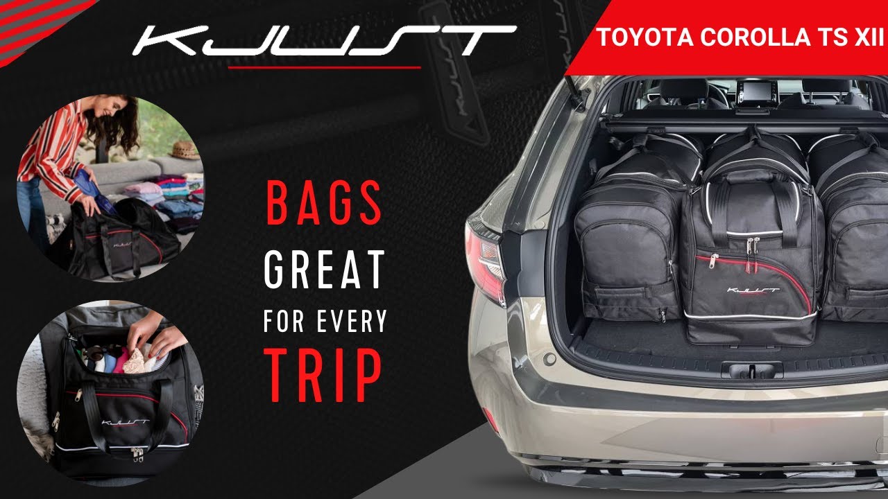 TOYOTA COROLLA TOURING SPORTS XII KJUST CAR BAGS SET FITTED PERFECTLY ...