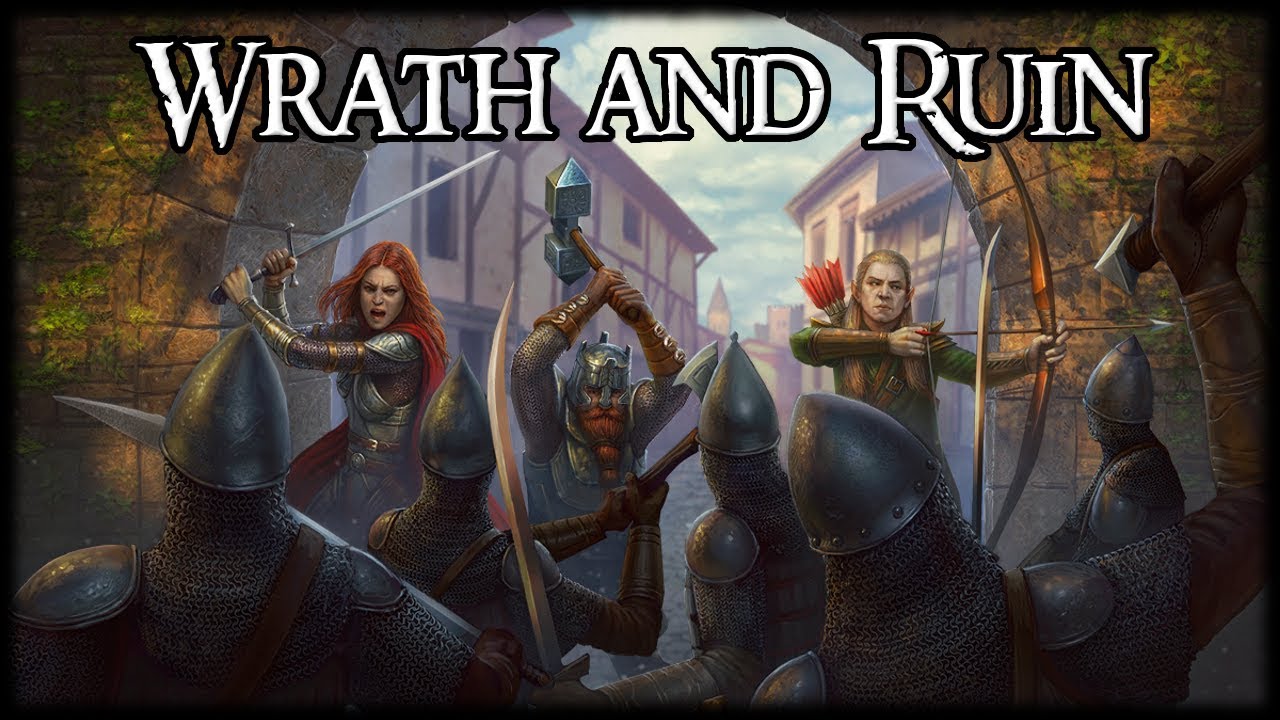 Wrath and Ruin – Saruman + Lothiriel – Lord of the Rings LCG - YouTube