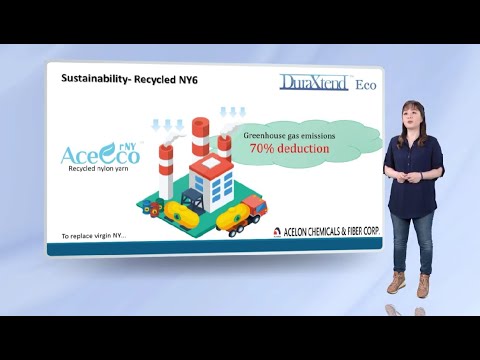 DuraXtend ™ Eco, Recycled Nylon 6 abrasion resistant yarn- Acelon ...