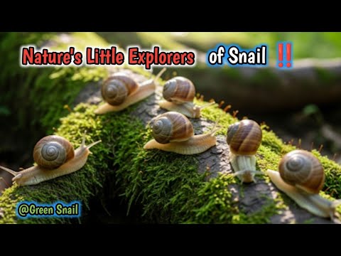 Unveiling the Secret Life of Snails, Nature's Tiny Marvels #snail # ...
