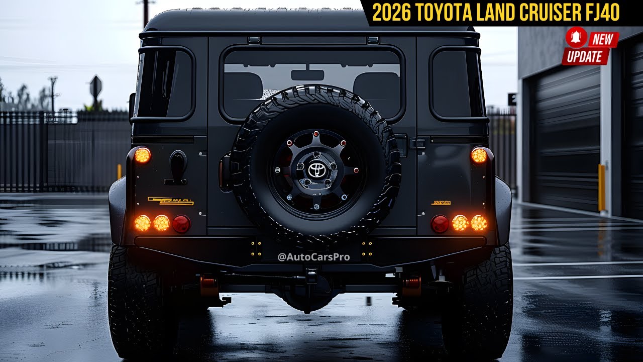 2026 Toyota Land Cruiser FJ40 Finally REVEALED – It’s a BEAST! - YouTube