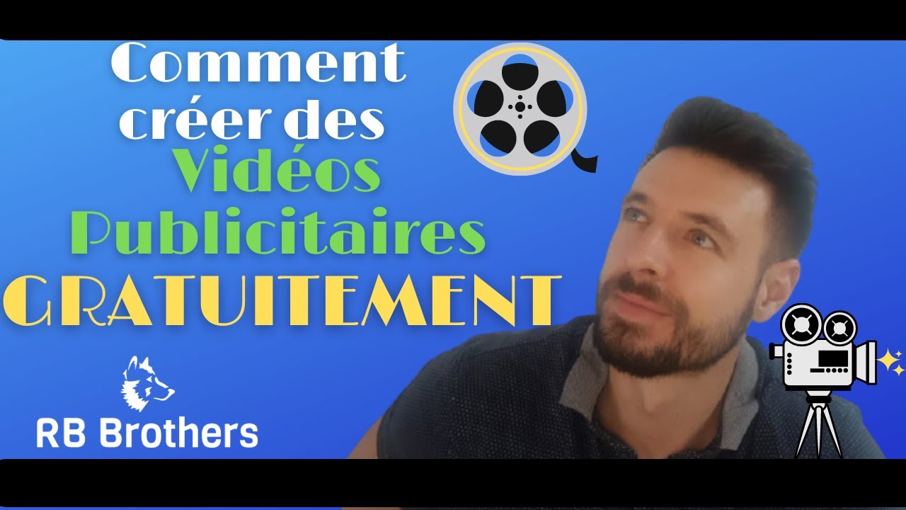 Comment créer une VIDÉO PUBLICITAIRE GRATUITEMENT ! - YouTube