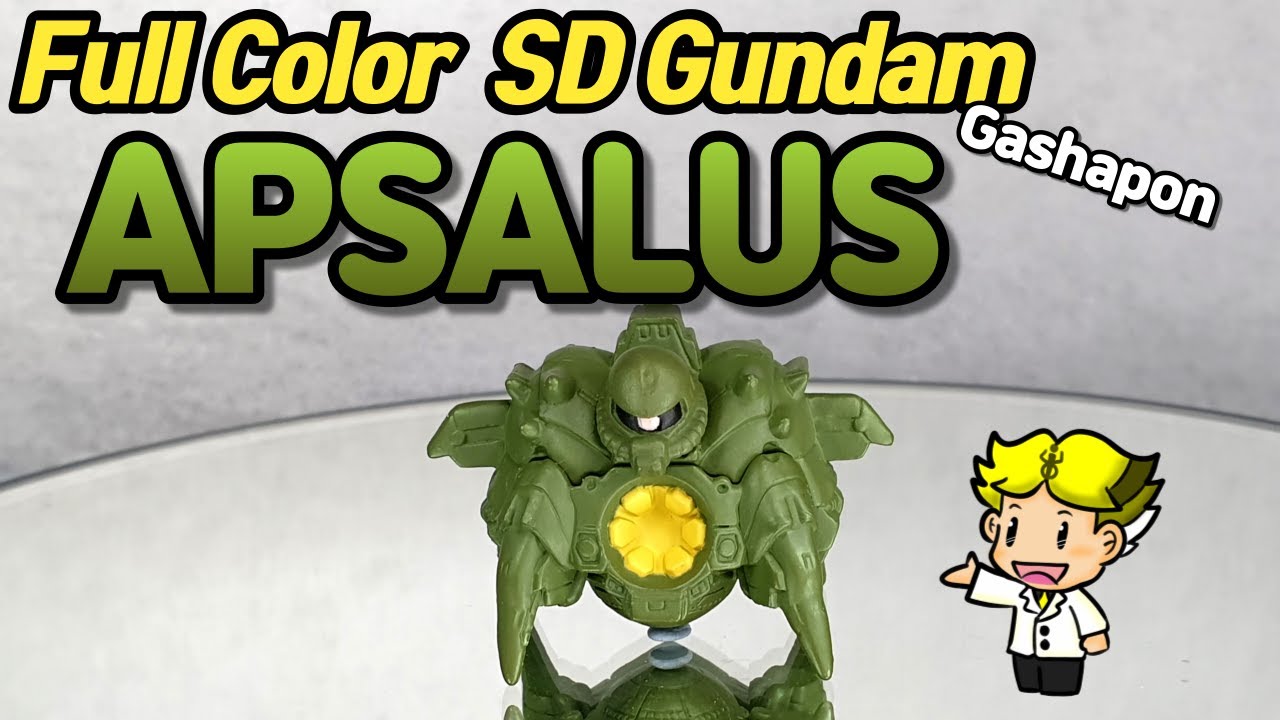 Full Color SD Gundam #3 APSALUS - YouTube