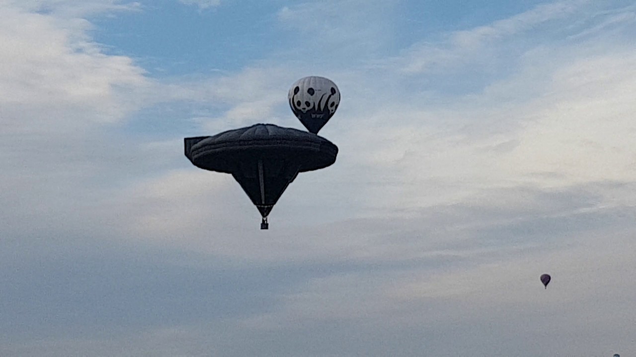 UFO Hot Air Balloon - YouTube