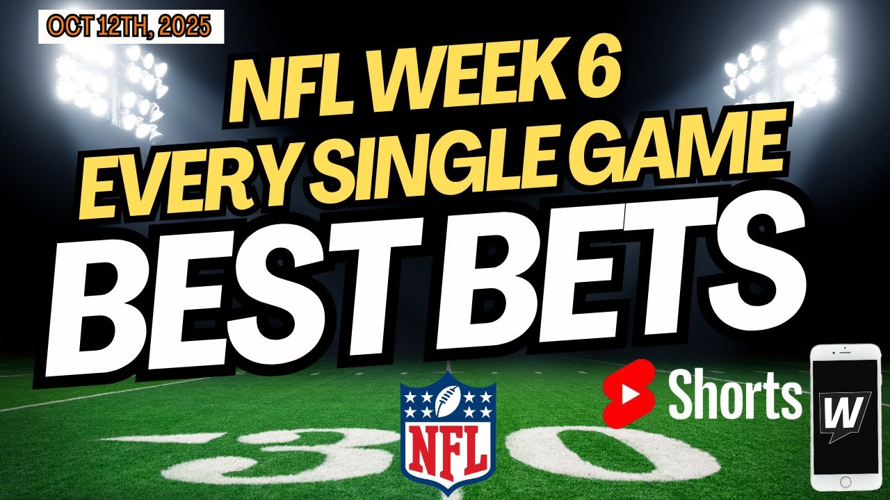 NFL Week 6 LIVE: Best Bets, Upsets & EVERY Game Covered! - YouTube