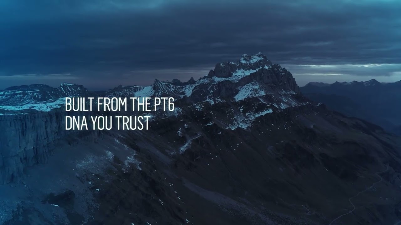 Pratt & Whitney Canada Introduces PT6E-66XT Engine - YouTube