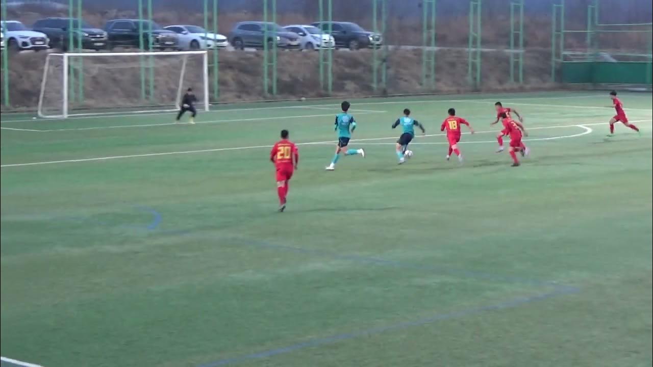 23.03.20 진학경기 1ND 연수fc U15 vs 안산그리너스u18 - YouTube