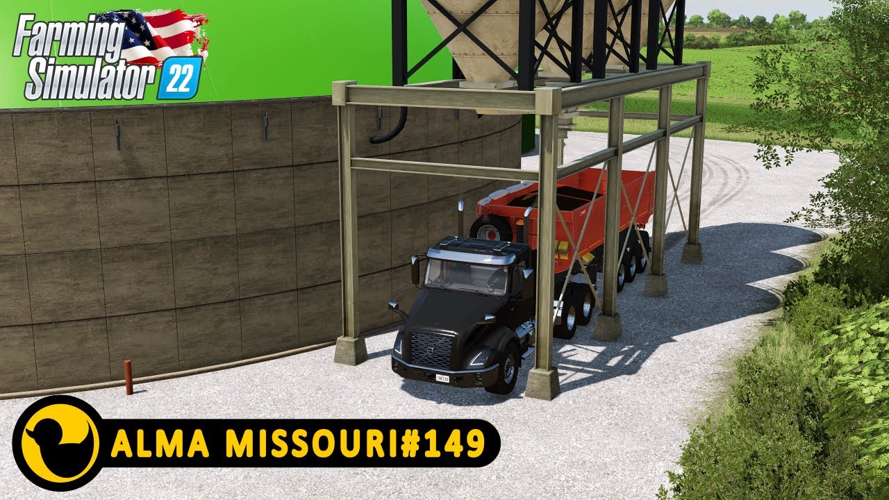 RESUPPLYING BGA'S|ALMA MISSOURI#149|FARMING SIMULATOR 22|GAMEPLAY ...