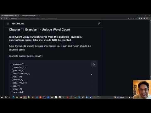 57 - Spark RDD - SOLUTION1 - Exercise 1 - Unique Word Count - YouTube