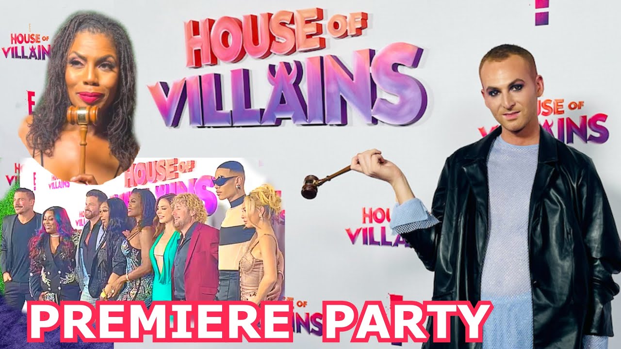 House of Villains Premiere Party Vlog & Purple Carpet Interviews - YouTube