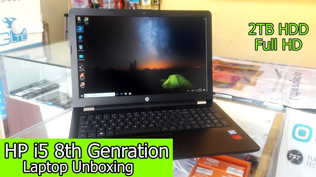Hp Core i5 8th Genration 8GB Ram 2TB HDD Laptop Unboxing! - YouTube