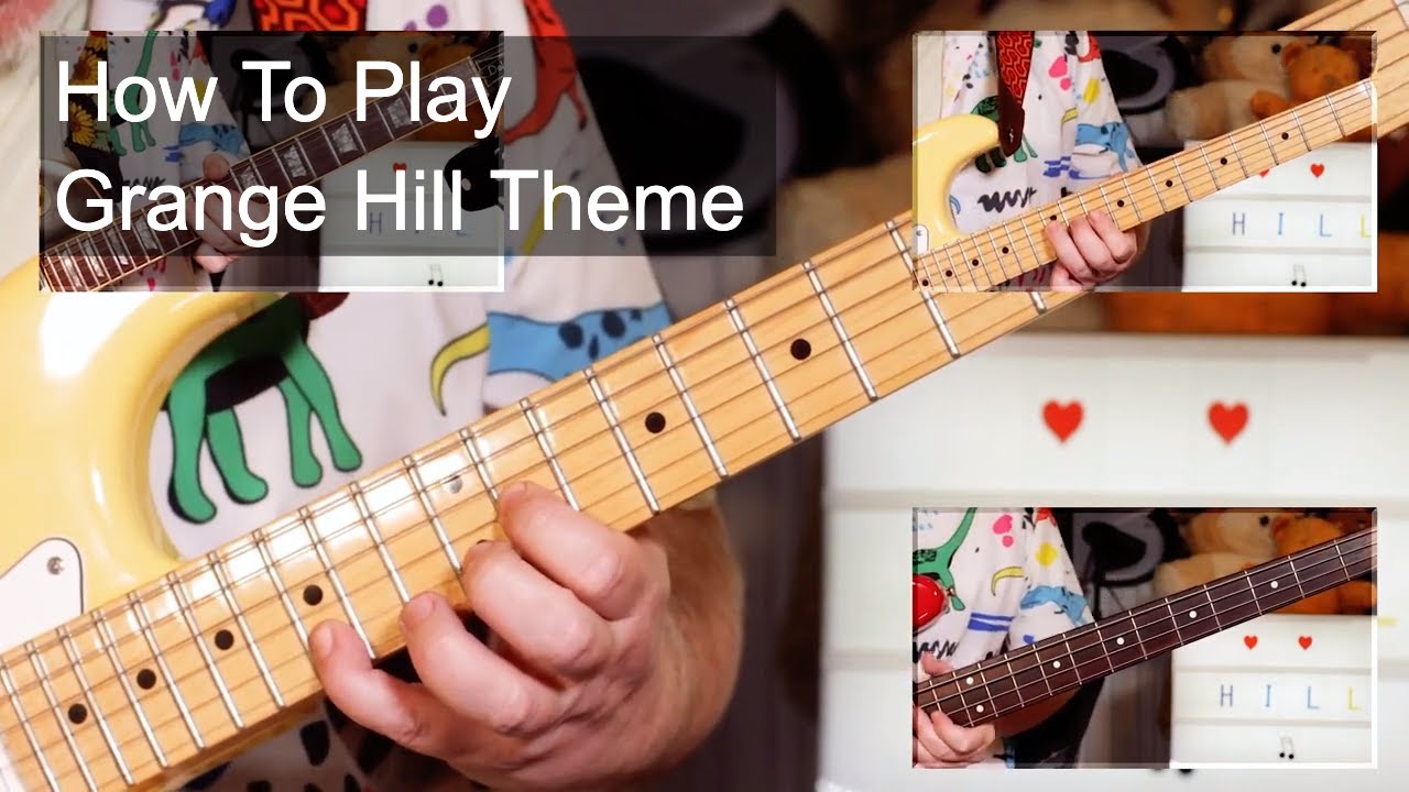 'Grange Hill Theme' Guitar & Bass Lesson - YouTube