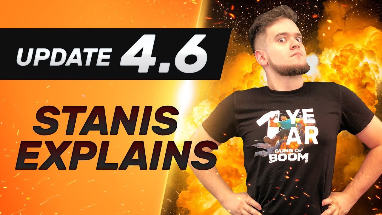 Amazing Update 4.6 - Sneak Peek With Stanis Stream - Guns of Boom - YouTube