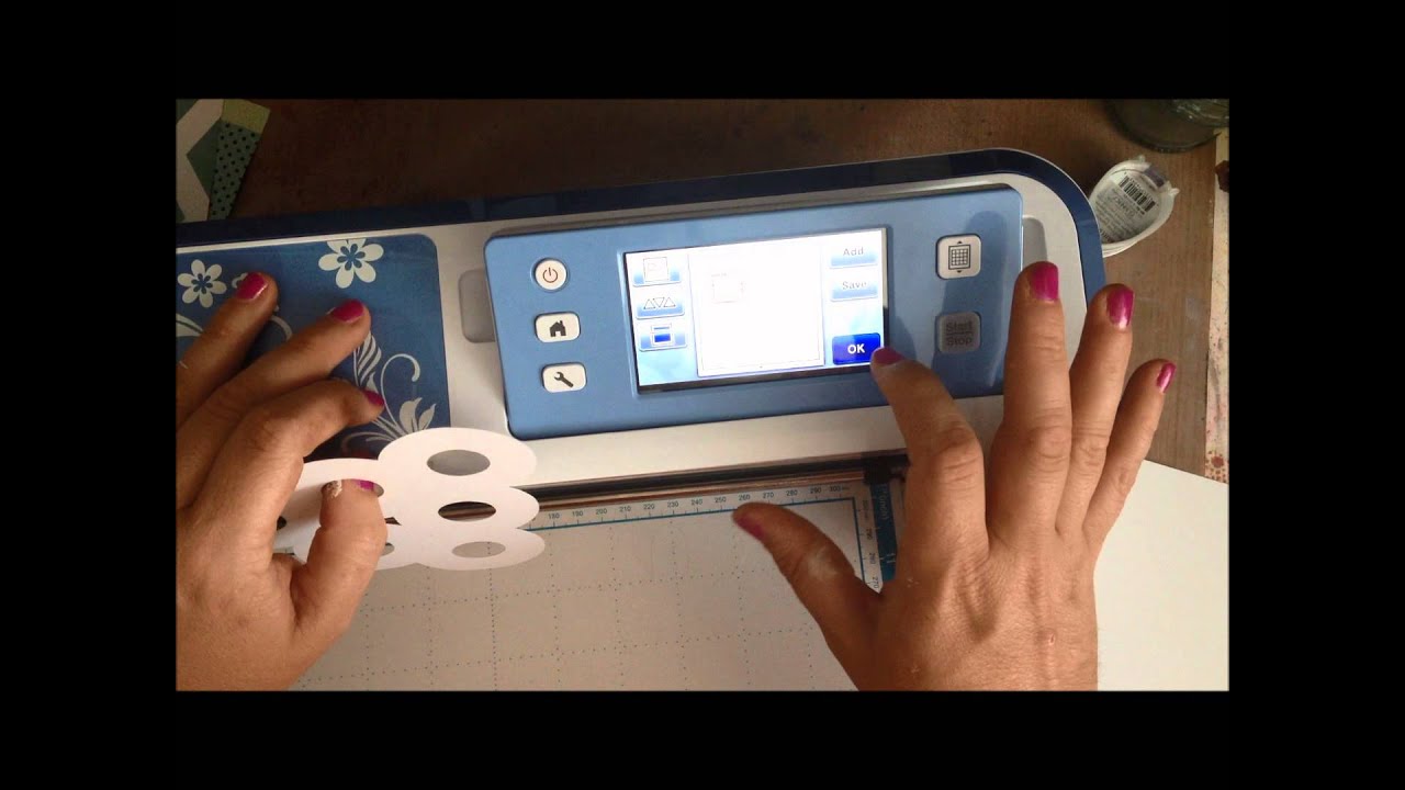 Brother Scan 'N Cut autumn card - YouTube