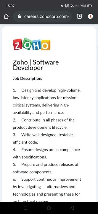Zoho Off Campus Recruitment | Software Developer | BiNaRiEs - YouTube