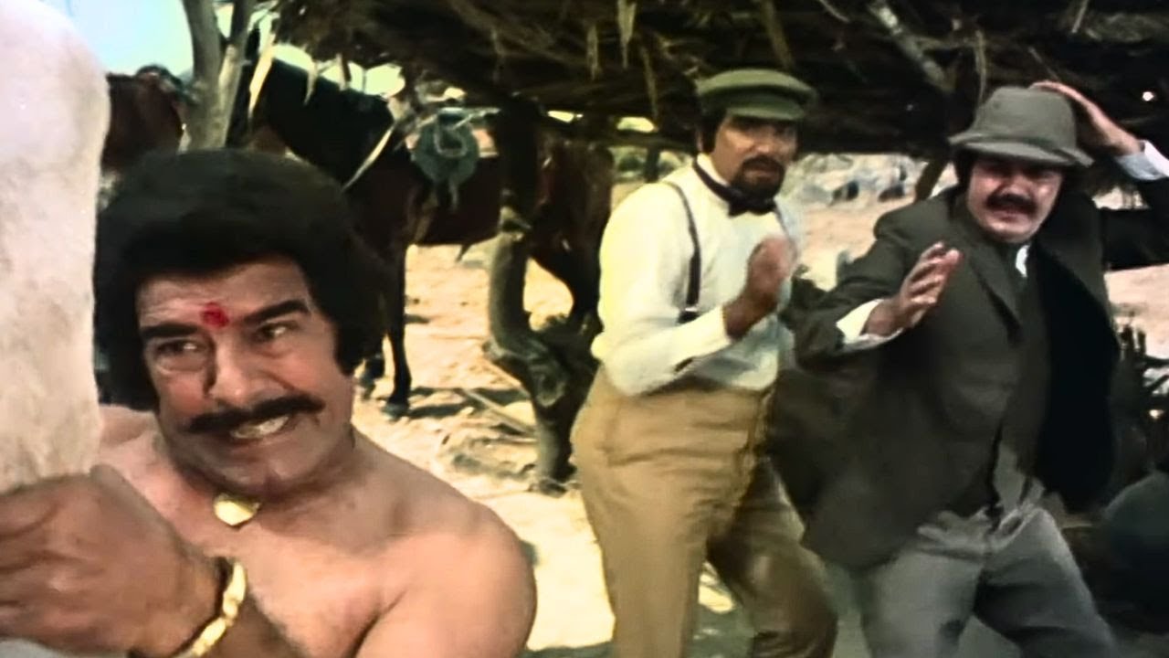 Mard Movie Scene | घोड़े ने बचायी Dara Singh की जान | #amitabhbachchan ...