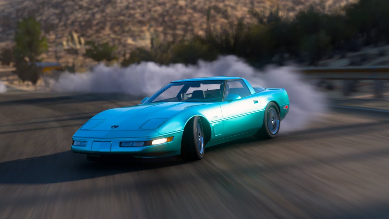 RAW CHEVROLET CORVETTE ZR1 DRIFT GAMEPLAY - YouTube
