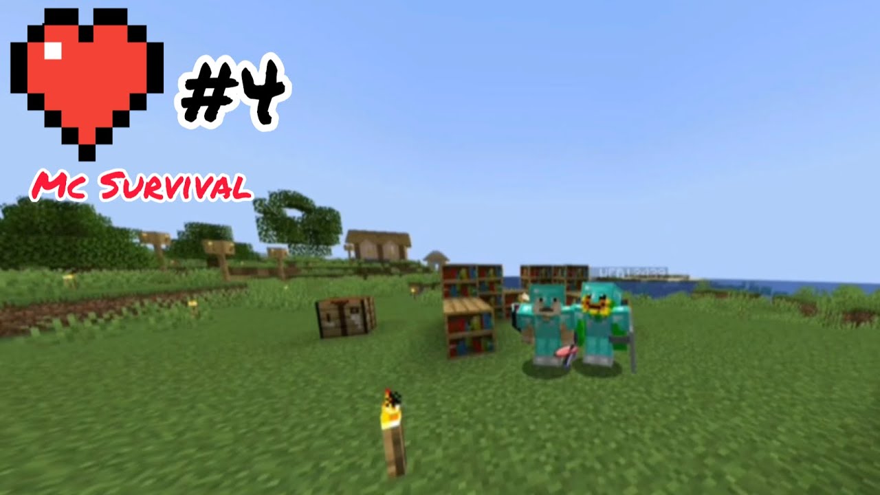 Cam And Ant Survival #4| Diamond Set + Max Enchant Table - YouTube